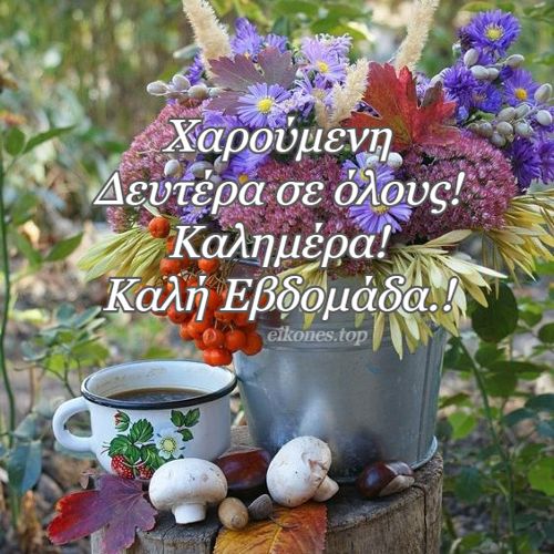 Ευλογημένη Δευτέρα σε όλους! Καλημέρα-Καλή εβδομάδα! - eikones top